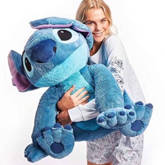 Disney | Toys | Disney Large Stitch Character Plush 2 Oversized Stuffed ...